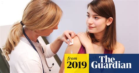 Hpv Rates Tumble After Routine Vaccination Cervical Cancer The Guardian