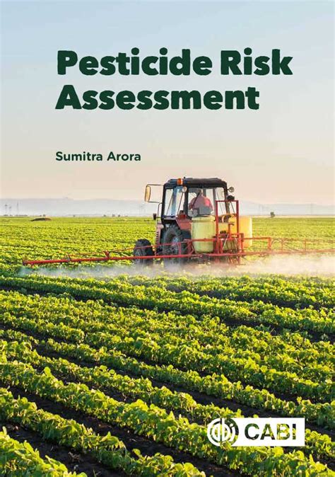Regulation Of Pesticides And Associated Risks Pesticide Risk Assessment