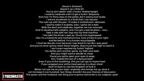 Nicki Minaj Majesty Feat Labrinth And Eminem Lyrics Youtube