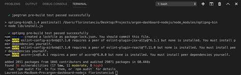 how to setup a development environment using nodejs and docker argon