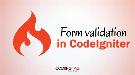 form validation in codeigniter