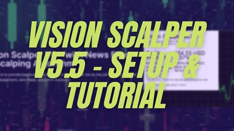 vision scalper v5 5 robot ea installation and settings tutorial youtube