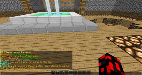 overview vote command bukkit plugins projects bukkit
