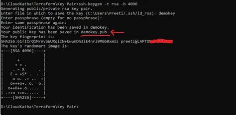 how to create key pair in aws using terraform in right way cloudkatha