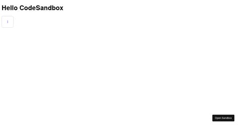 react otp input forked codesandbox