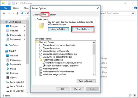 files in windows 10 quick access missing how to find back