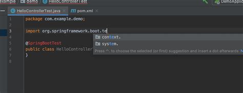 spring unable to resolve springboottest with a maven