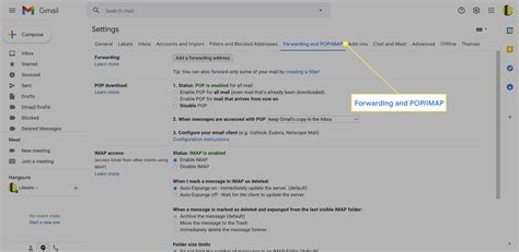 the smtp settings you need to access gmail in another email client
