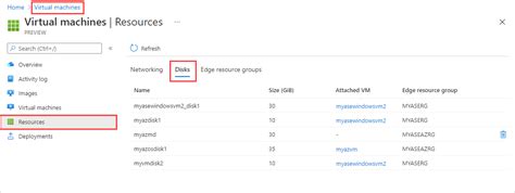 manage vms disks on azure stack edge pro gpu pro r mini