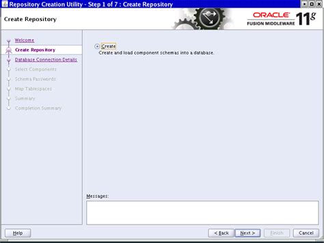 oracle fusion applications rcu screens 11g release 6 11