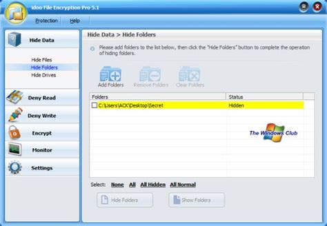 best file and folder encryption software for windows