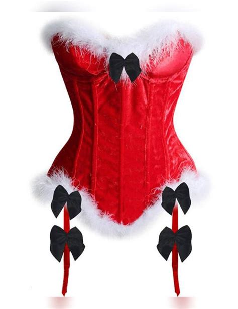 Elegant Mrs Santa Costume For Christmas