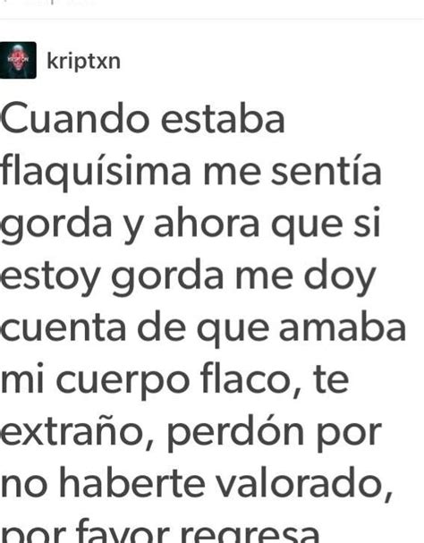 No Me Gusta Mi Cuerpo Estoy Gorda