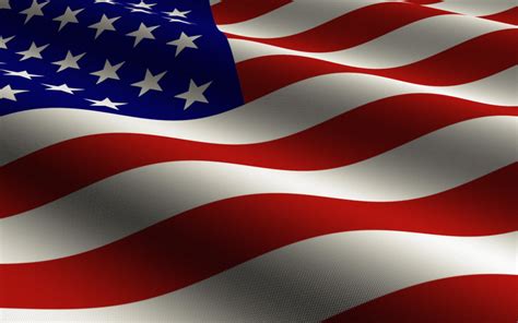 American Flag Powerpoint Template