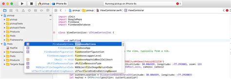 ios firebase database not showing up when using swift stack overflow