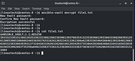 how to use ansible vault to secure sensitive data