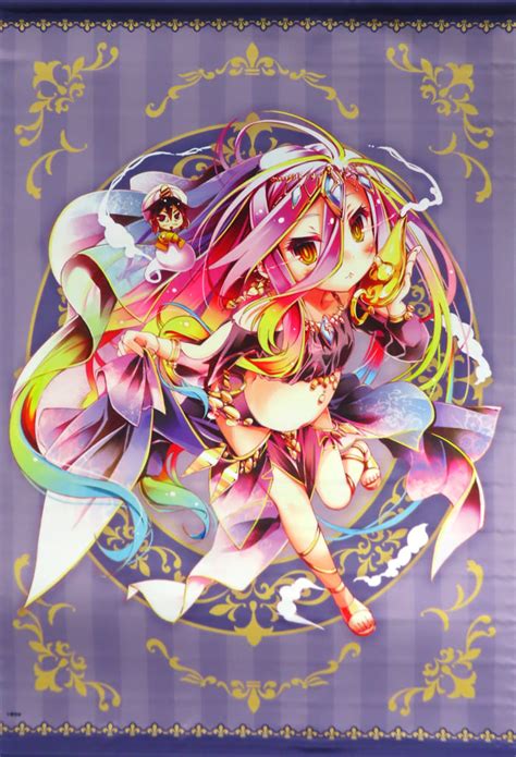 白 ノーゲーム・ノーライフ 選べる フェア描きおろしb1タペストリー 「くじ引き堂 Mf文庫j 夏の学園祭2022 オンラインくじ」 S 2