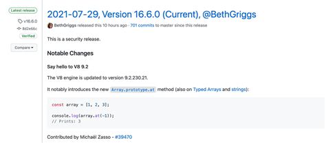 wassim dev on twitter yay nodejs v16 6 0 🎉 say hello to v8 9 2 the