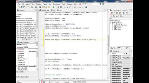 demo curso de delphi avanzado usando el control dbgrid video 10