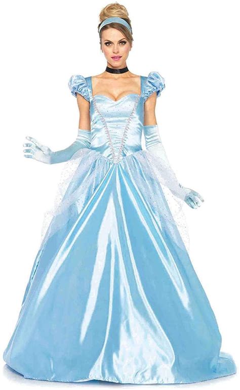 Leg Avenue Womens Classic Cinderella Princess Costume Best Disney
