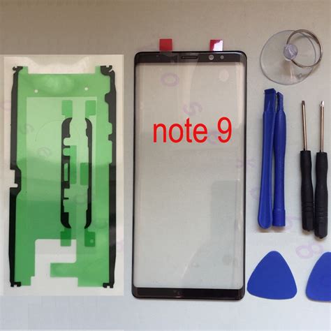 แผงกระจกหน้าจอสัมผัส แบบเปลี่ยน สําหรับ Samsung Galaxy Note 9 N960