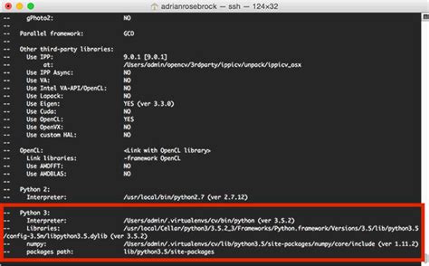 macos install opencv 3 and python 3 5 pyimagesearch