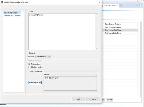 fetching data from text databank variable from a different test