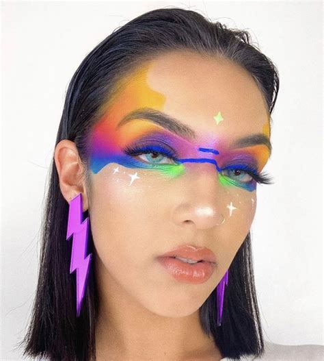 Rowisingh On Instagram Rave Makeup Creative Makeup Looks Artistry