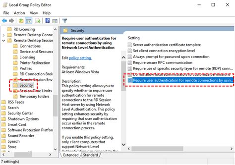 [fixed] the remote computer requires network level authentication