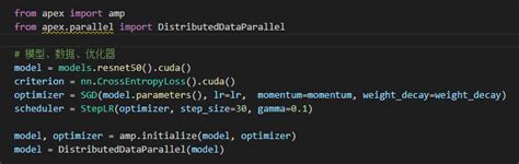 pytorch 分布式训练方法
