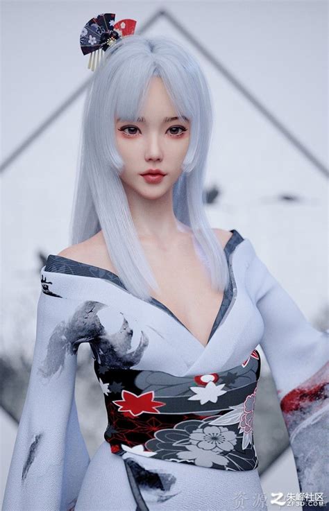 P站3d画师luck Zs全套cg图片 3d女性 3d艺术 图库 朱峰社区图库