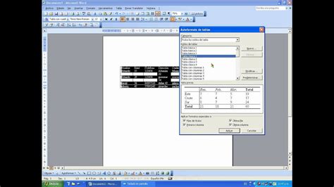 bases de datos en word youtube