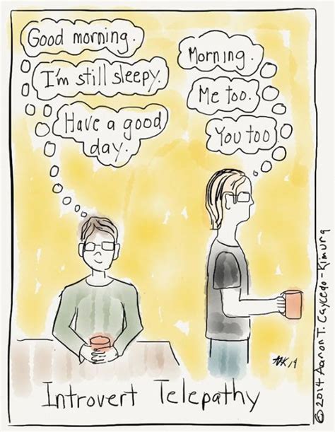 Illustrations That Show What Its Like To Be An Introvert In The Real