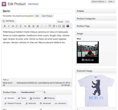 theme development woocommerce shop page to use my custom template