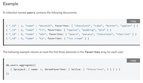 how can i access array element by index using mongodb 3 0