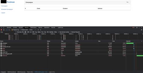 laravel docker nginx container forward to php fpm container stack