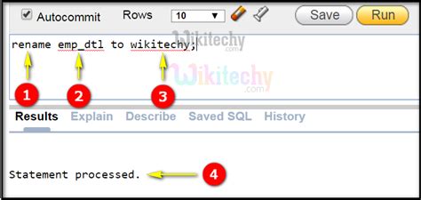oracle rename table rename by microsoft awarded mvp in 30sec