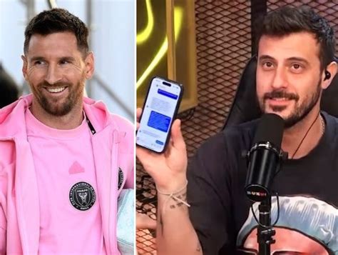 Empecé A Temblar Messi Se Comunicó Con Luzu Tv Y Tomó Desprevenido A