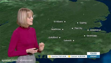 Sally Williams Itv London Weather 23jan2020