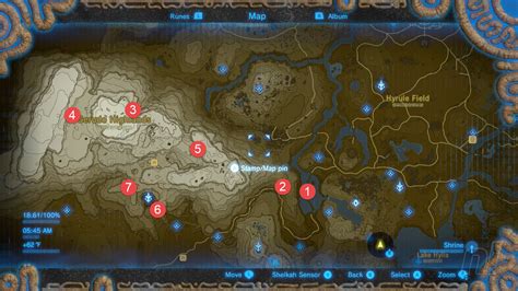 Zelda Breath Of The Wild All Shrine Locations And Maps Nintendo Life