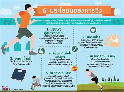 6 ประโยชน์ของการวิ่ง