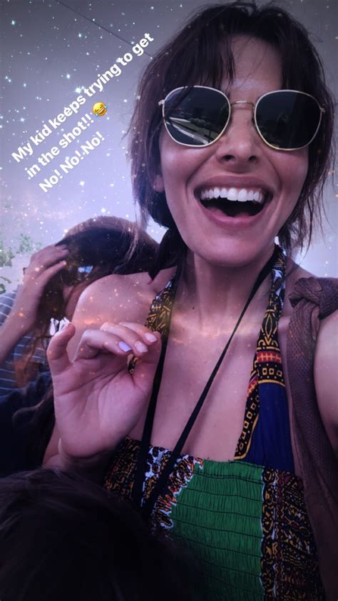 Sarah Shahi In Hippy Glasses Having Some Fun Celeblr