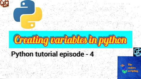 creating variables in python how to create variables in python defining