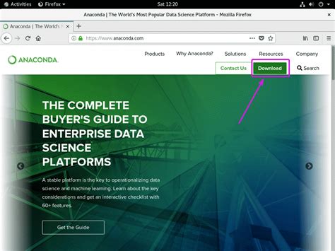 installing anaconda python on centos 8 linux hint
