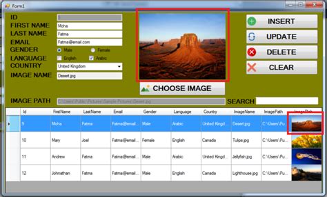 c how to display datagridview row checked cell in another riset