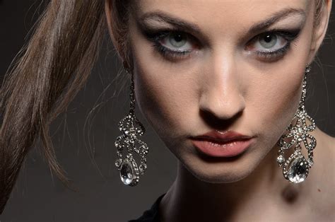 Model Women Alla Berger Face Portrait Hd Wallpaper Rare Gallery