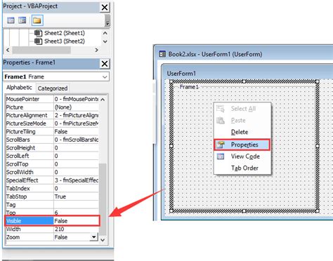 excel vba active control in frame