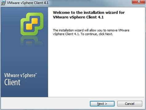 vmware vsphere client