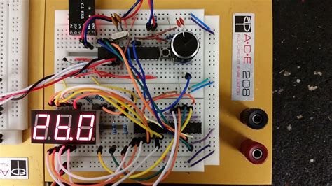 atmega328p rotary encoder and 7 segment display 6 steps with
