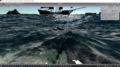 unity floating over the ocean and waves 2 youtube